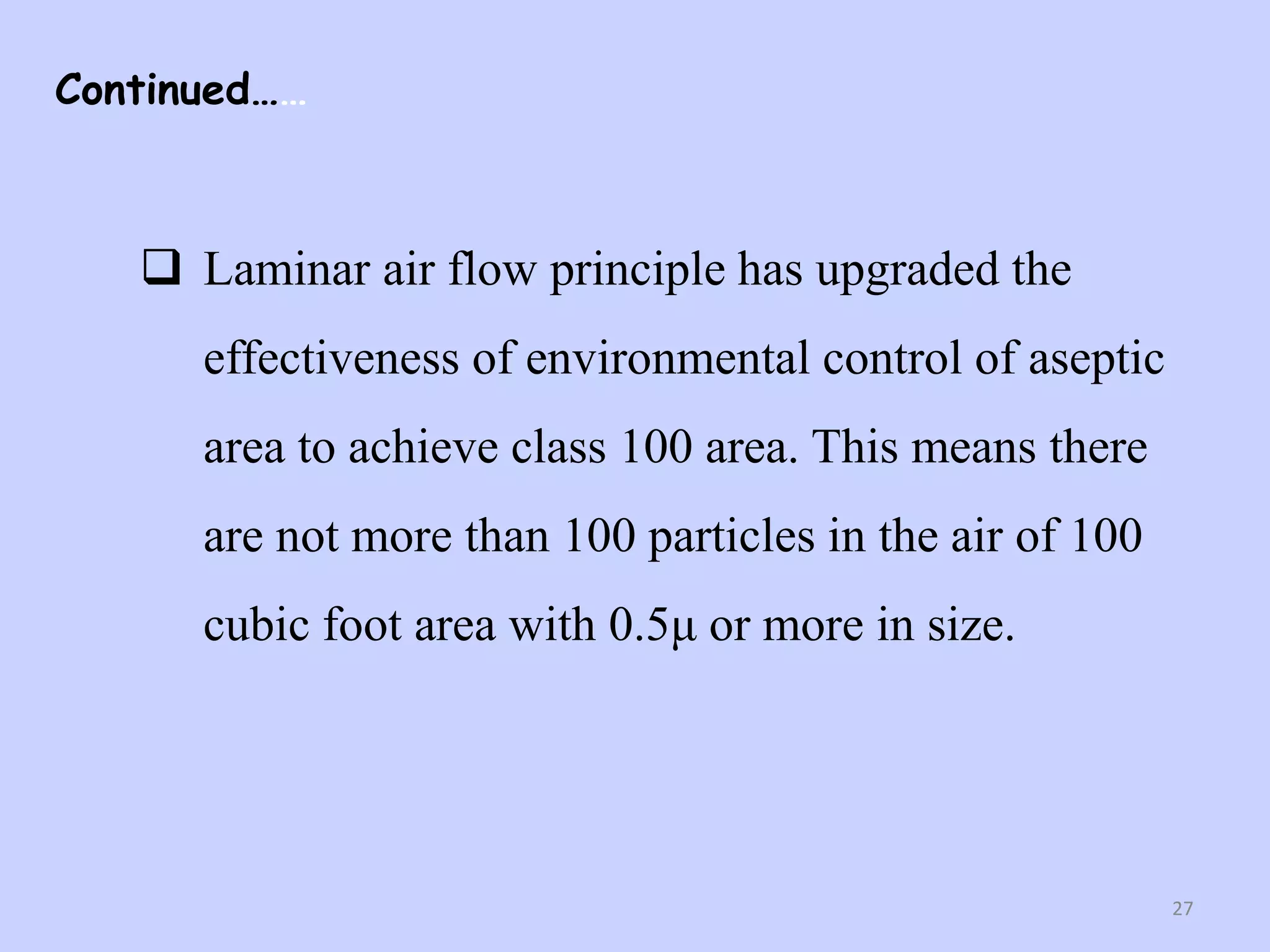 Control of microbial contamination in sterile and non sterile products ...
