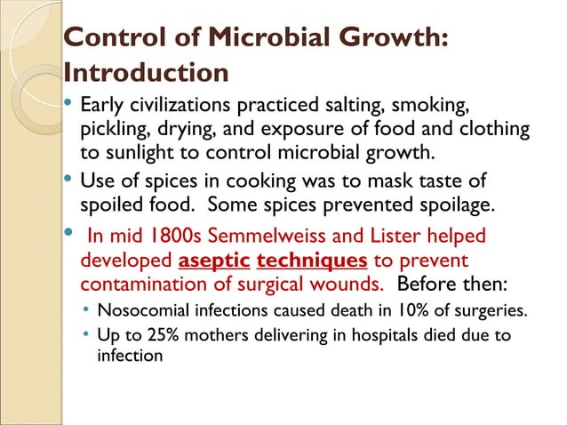 The importance and control of microbial growth.ppt