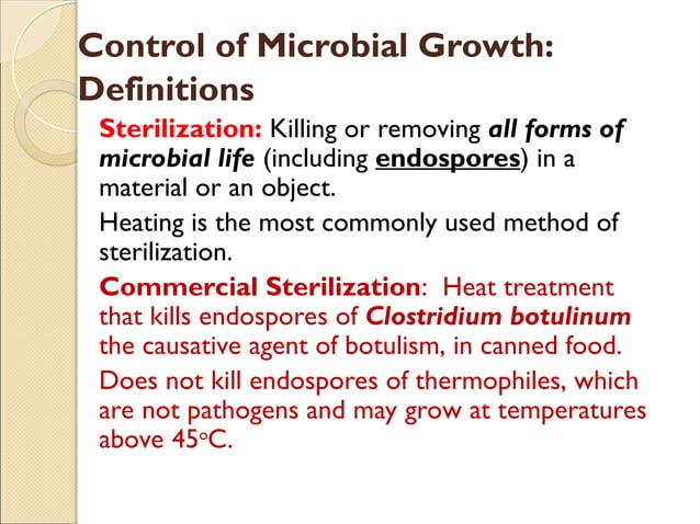 The importance and control of microbial growth.ppt