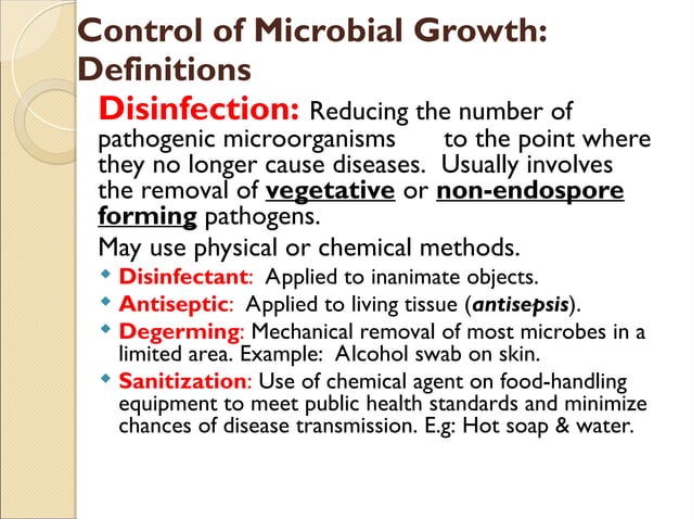 The importance and control of microbial growth.ppt