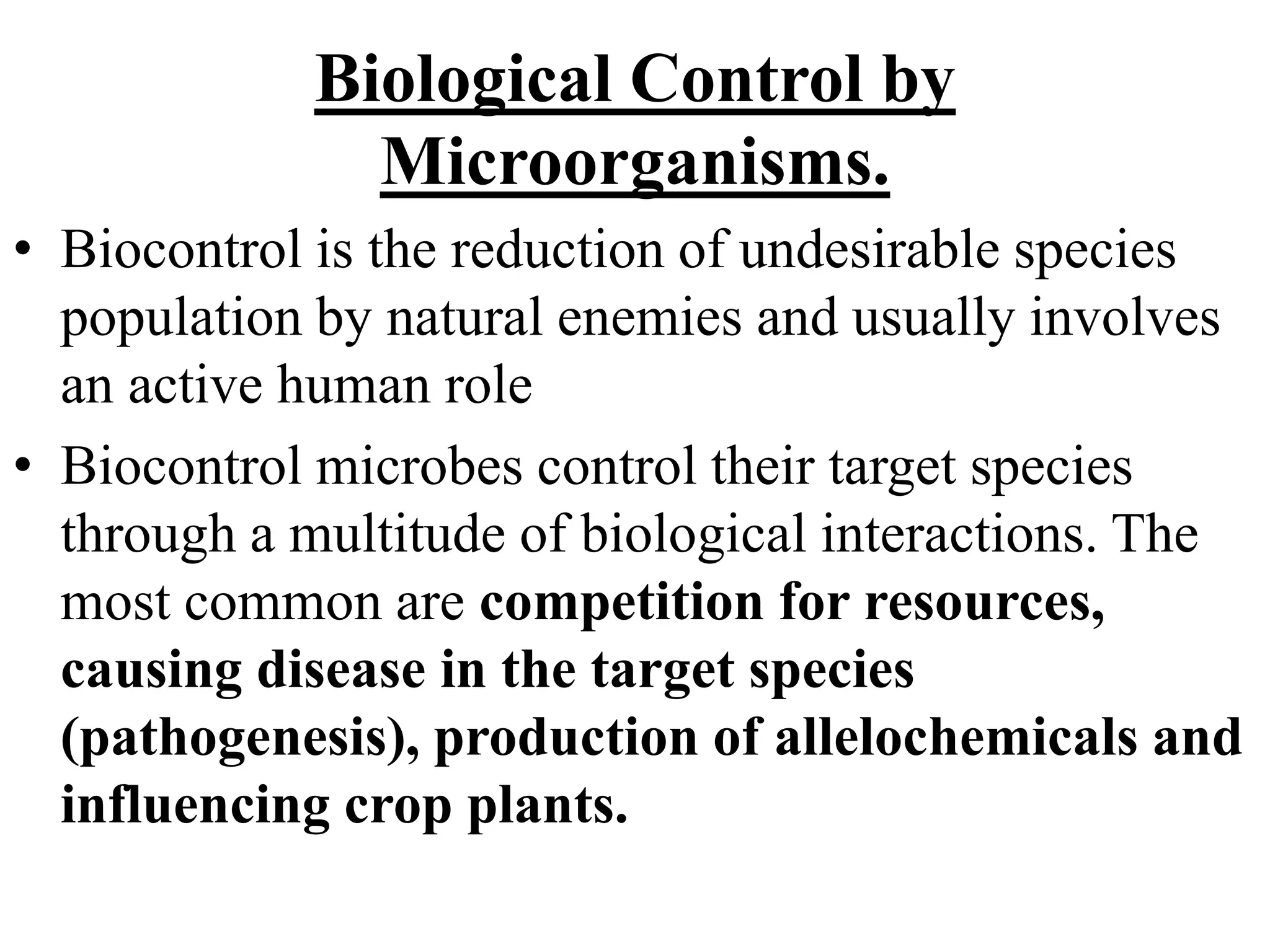 Control of Microorganisms | PPTX