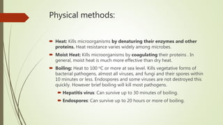 Control of microorganisms unit 2 | PPT