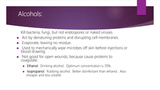 Control of microrganisms - Food Microbiology - Food Processing | PPTX
