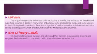 Control of microrganisms - Food Microbiology - Food Processing | PPTX