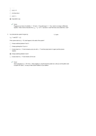 COURSERA Control of Mobile Robots QUESTIONS AND ANSWER | PDF