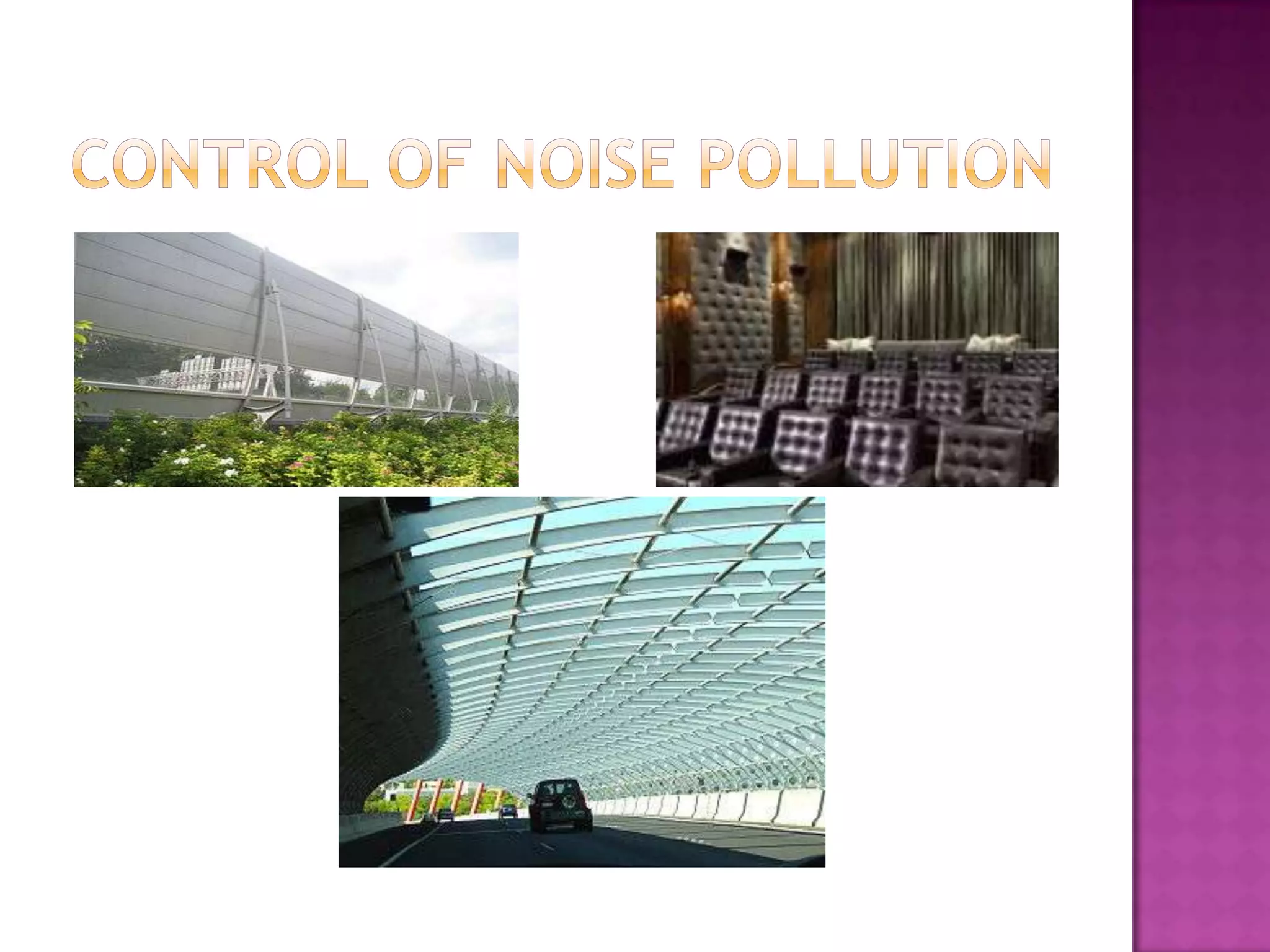 Control of noise pollution BY Muhammad Fahad Ansari 12IEEM14 | PPT