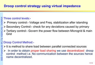 Control of parallel dc dc converters in a dc microgrid | PPT
