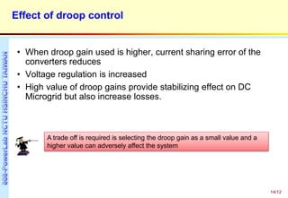 Control of parallel dc dc converters in a dc microgrid | PPT