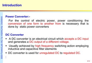 Control of parallel dc dc converters in a dc microgrid | PPT