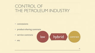 Control of petroleum industry | PPT