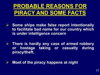 CONTROL OF PIRACY IN THE HIGH SEAS OF THE WORLD | PPT
