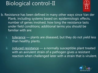 Control of plant diseases | PPTX