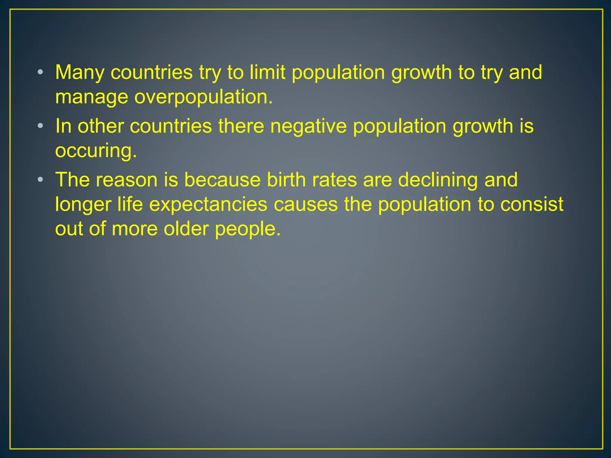 Control of population growth | PPT