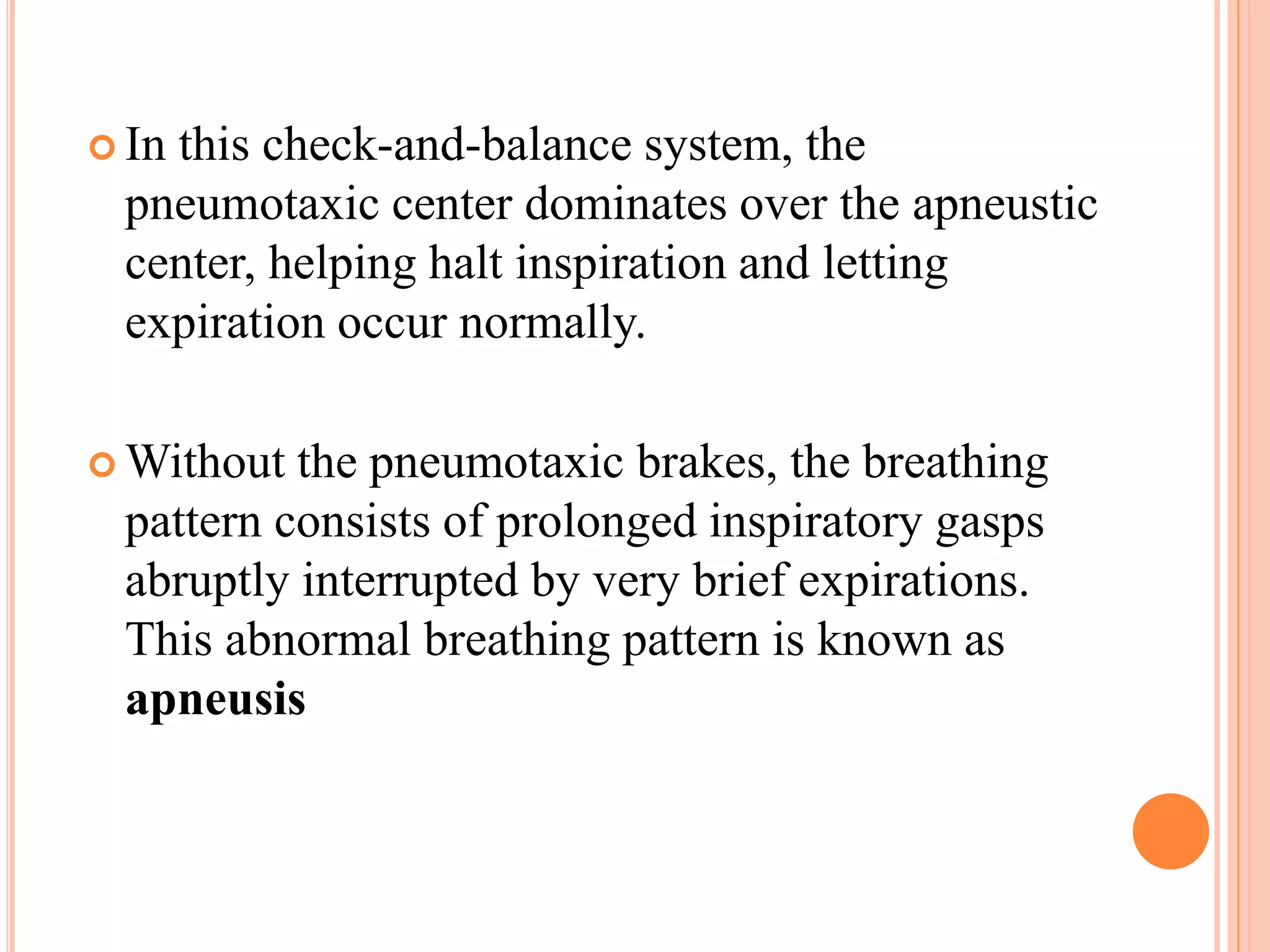 Control of respiration | PPTX