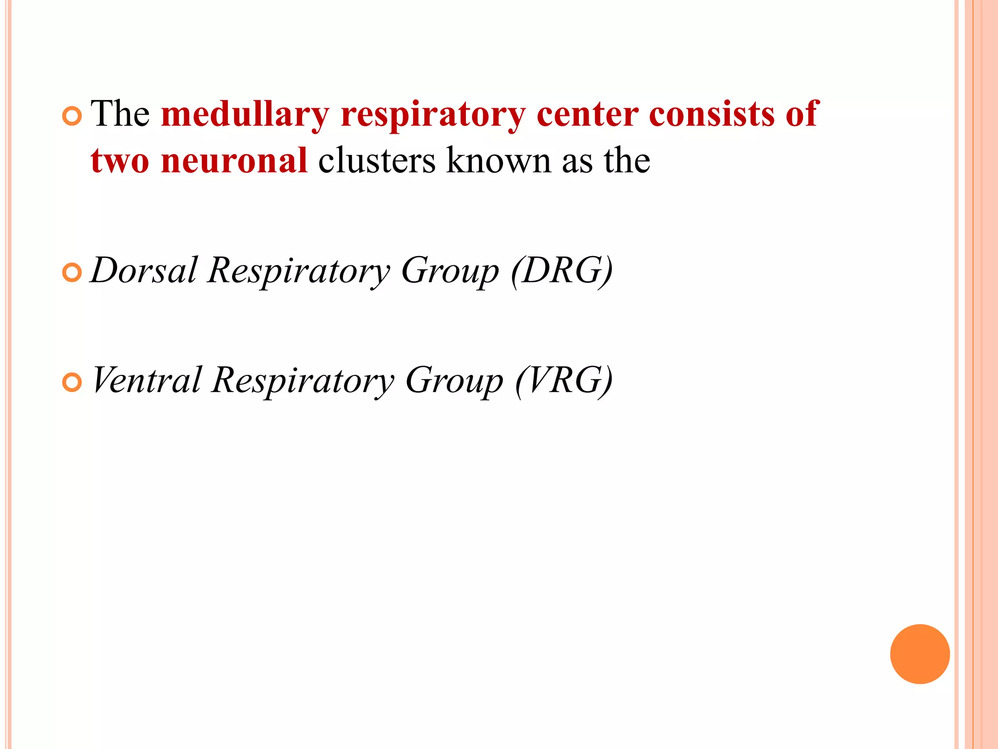 Control of respiration | PPTX