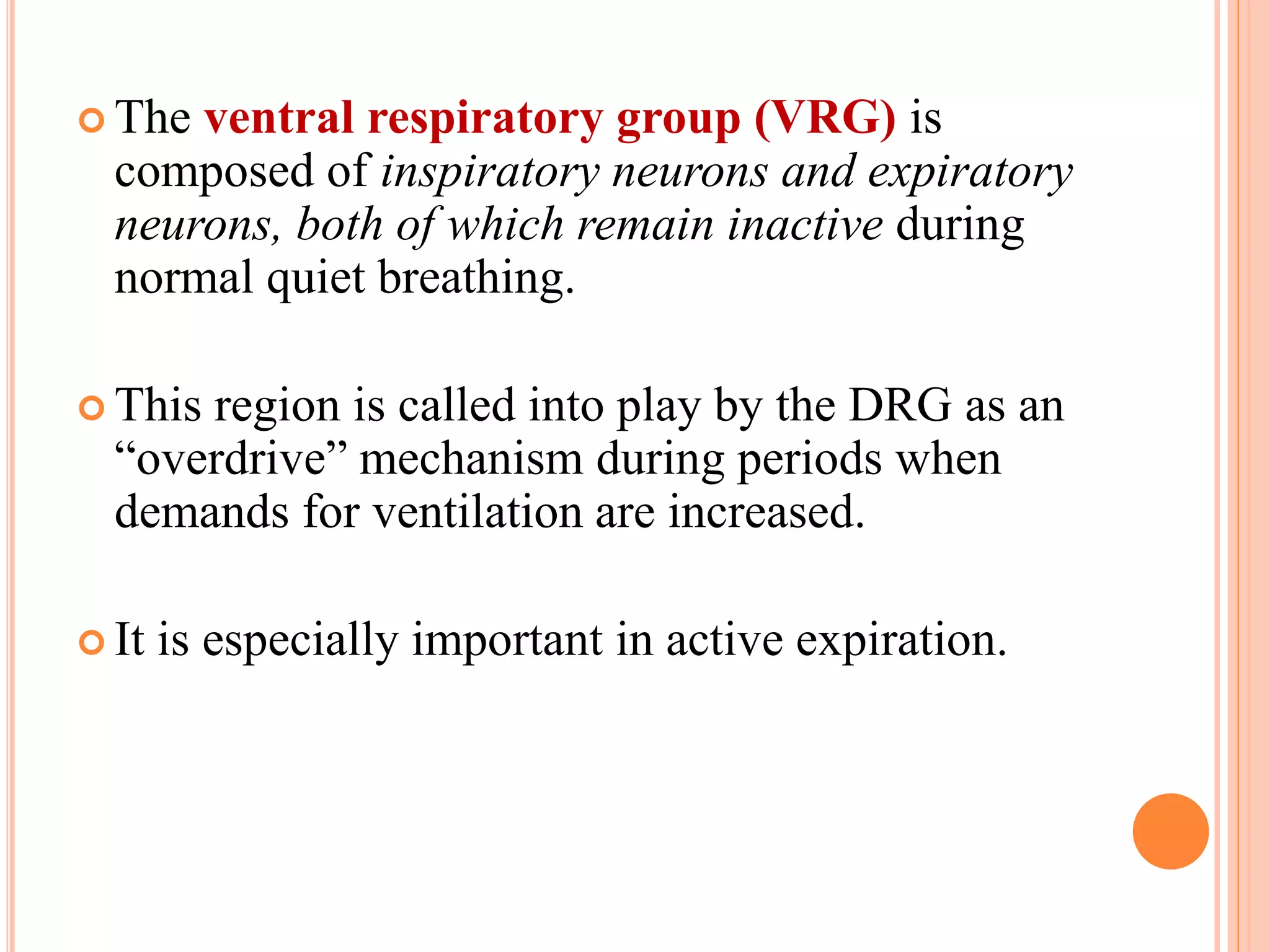 Control of respiration | PPTX