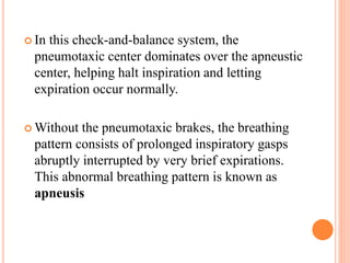 Control of respiration | PPTX