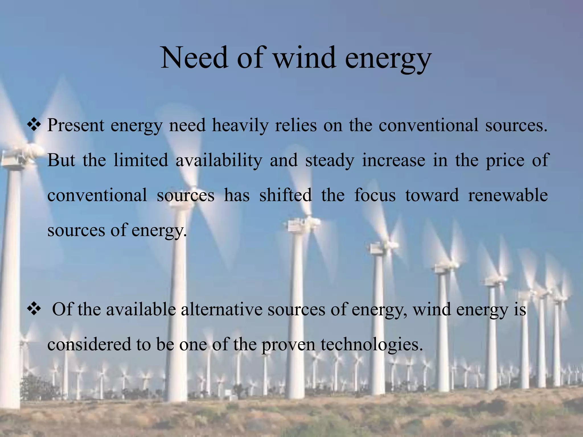 Control scheme for a stand alone wind energy convertion system | PPTX