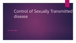 control of STDs.pptx