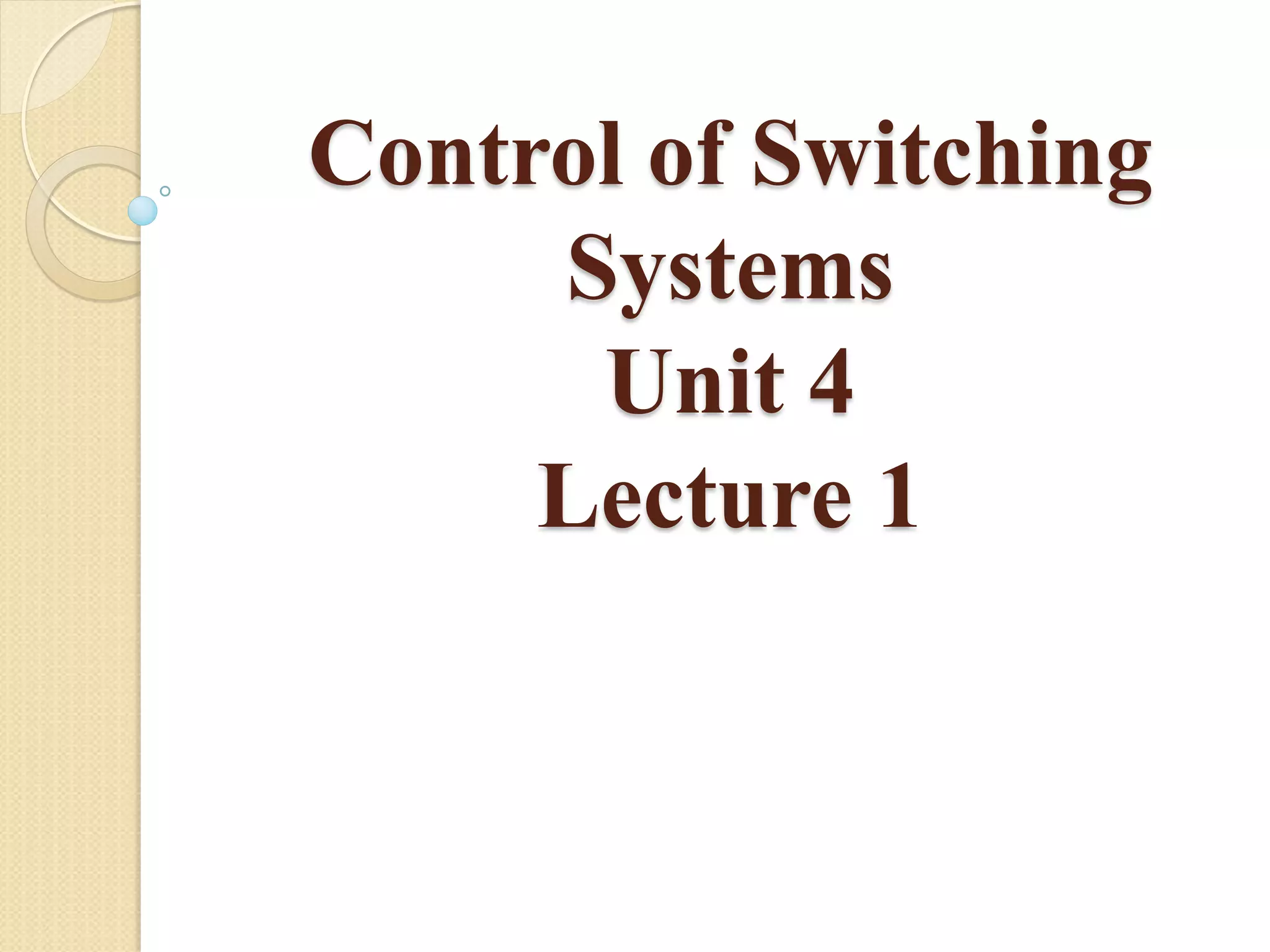 Control of Switching.pdf