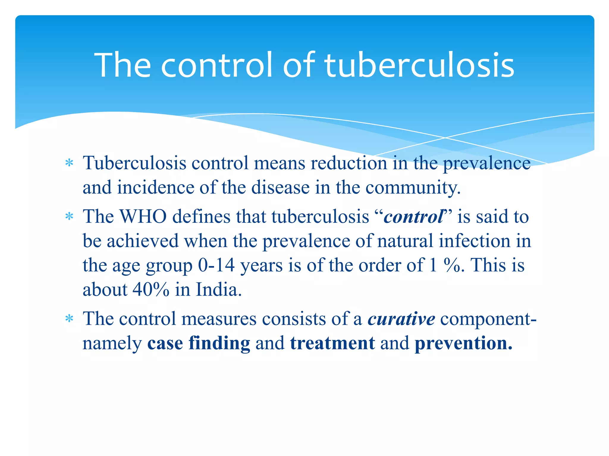 Control of tb | PPTX