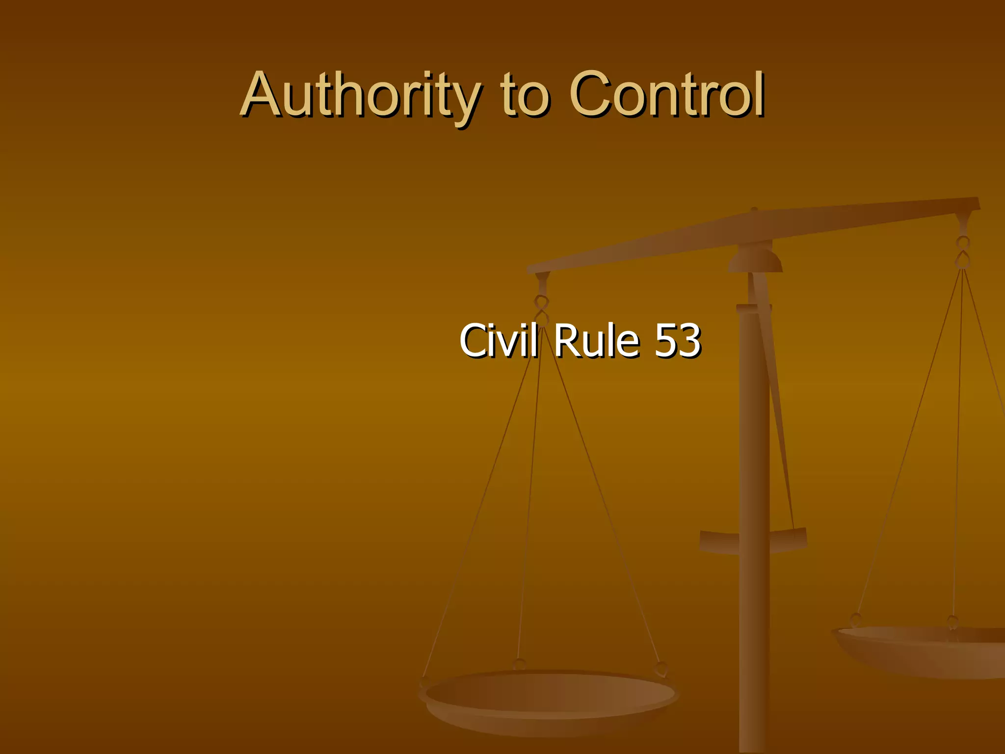 Control of the Courtroom | PPT