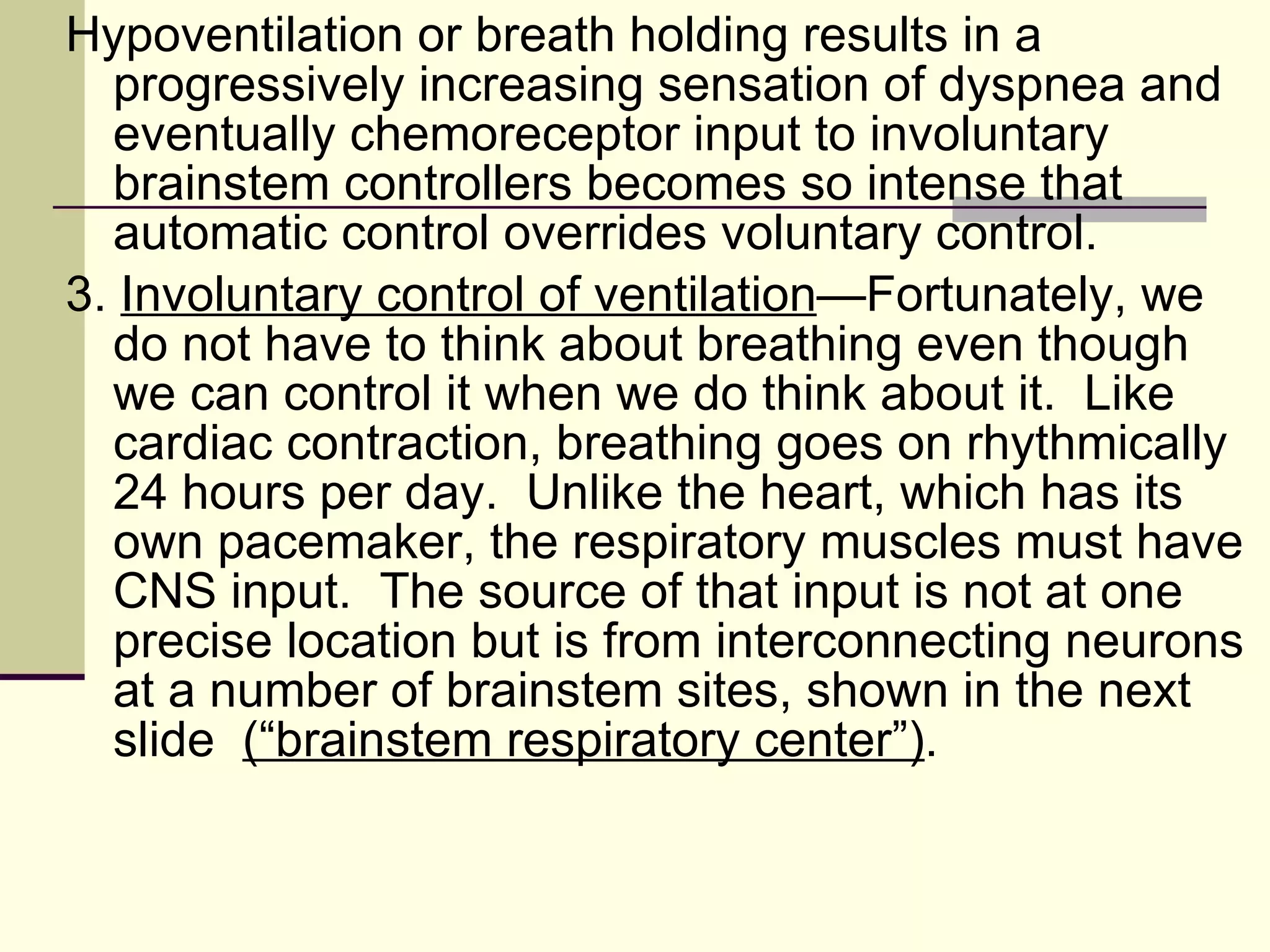 Control Of Ventilation | PPT
