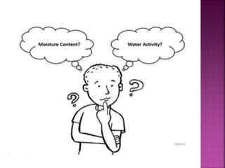 Control of water activity | PDF