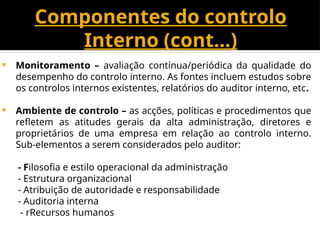 Controlo Interno uma análise moderna e profunda na empresa.pptx