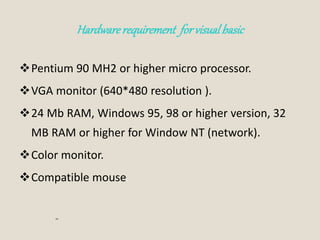 control structure in visual basic | PPTX