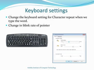 Control panel | PPTX