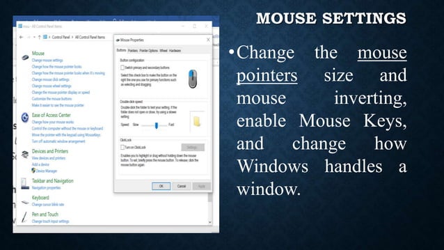 Control panel | PPTX