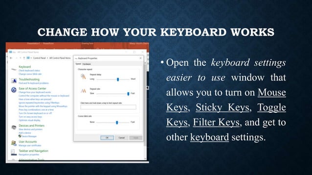 Control panel | PPTX