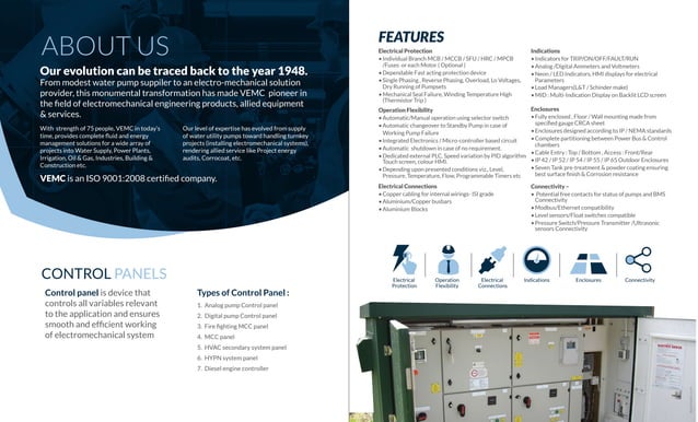 Control panel brochure | PPT