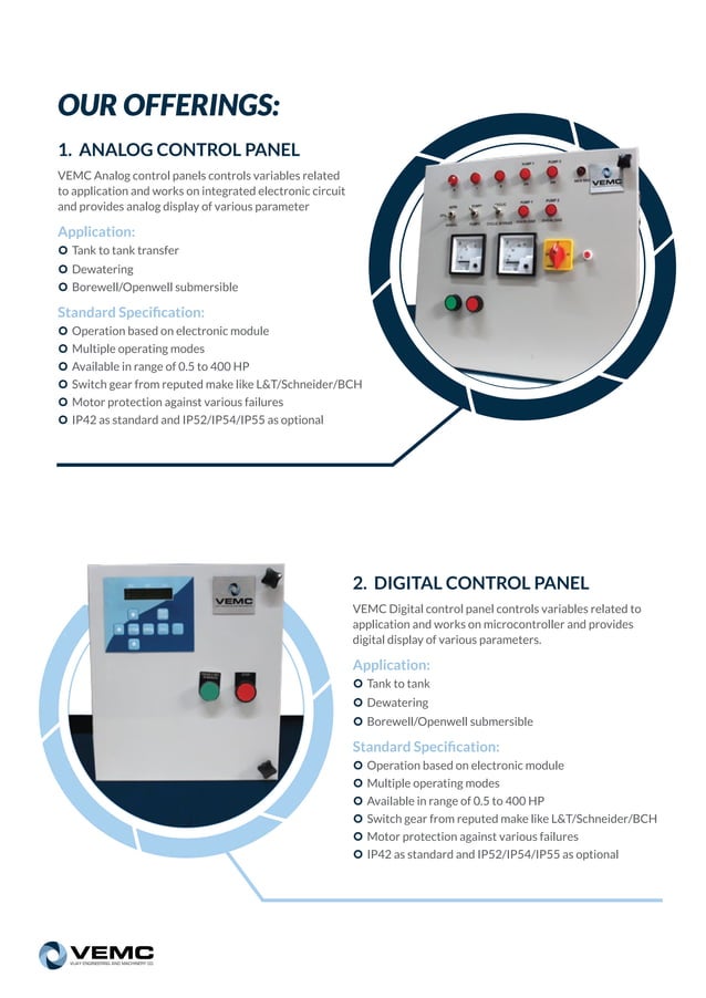 Control Panels Brochure | PDF