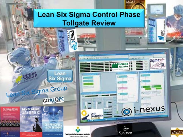 Control phase lean six sigma tollgate template | PPTX