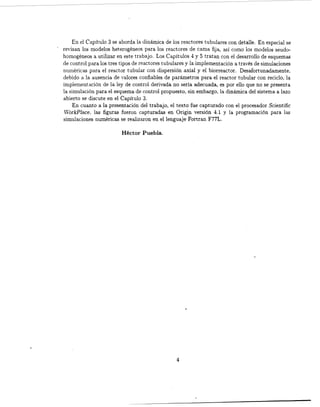 Control pid reactores pftr | PDF