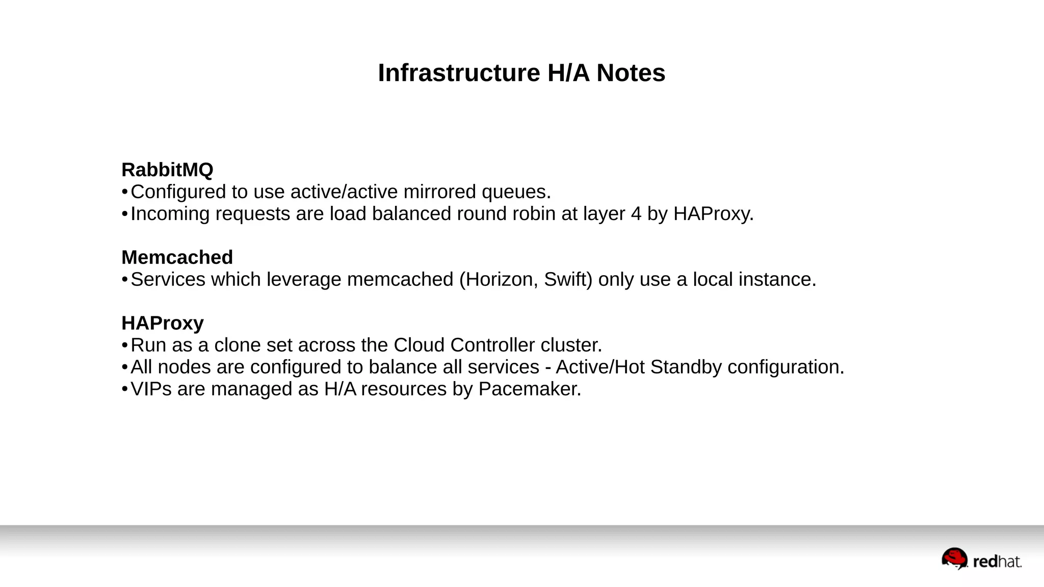 OpenStack Control Plane High Availability | PDF