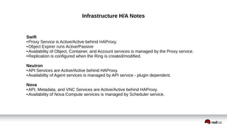 OpenStack Control Plane High Availability | PDF