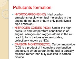 Control pollutant formation | PPT