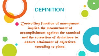 Control process ppt | PPTX