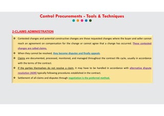 Control procurement | PDF