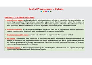 Control procurement | PDF