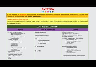 Control procurement | PDF