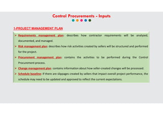 Control procurement | PDF