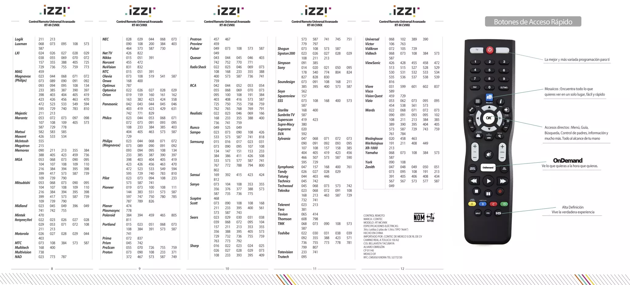 MANUAL Control remoto | PDF | Internet of Things | Internet