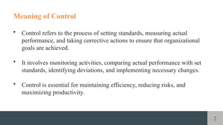 CONTROL, REPORTING, COORDINATION & COOPERATION.pptx