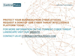 Cyber Threat Intelligence: Who is Targeting your Information? | PPT