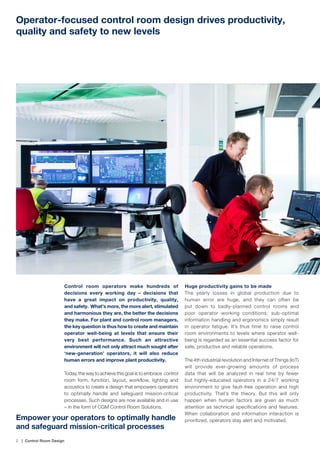 Control room design | PDF