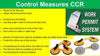 CONTROL ROOM PRECAUTIONS.pptx